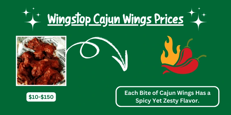 Wingstop Cajun Wings Prices July 2025